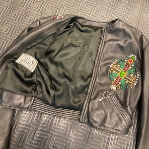 Versace | Jackets & Coats | Vintage Versace Byzantine Collection ...